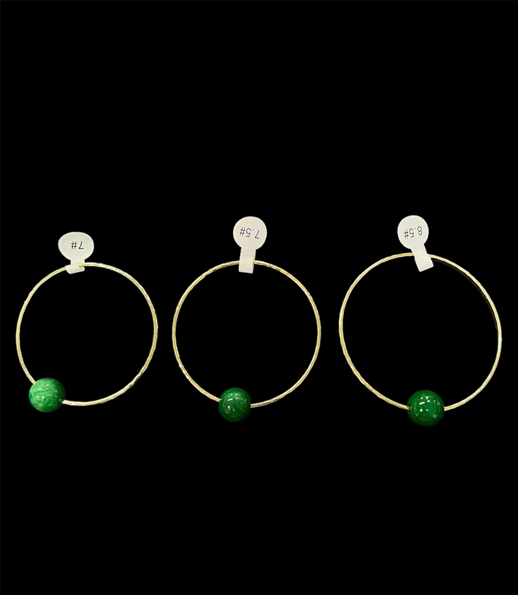 Jade Hamilton Gold Plated Bangle – stcollection